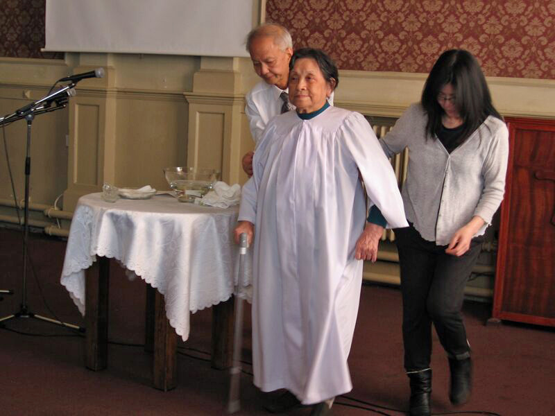 Image: 07 Baptism Completed